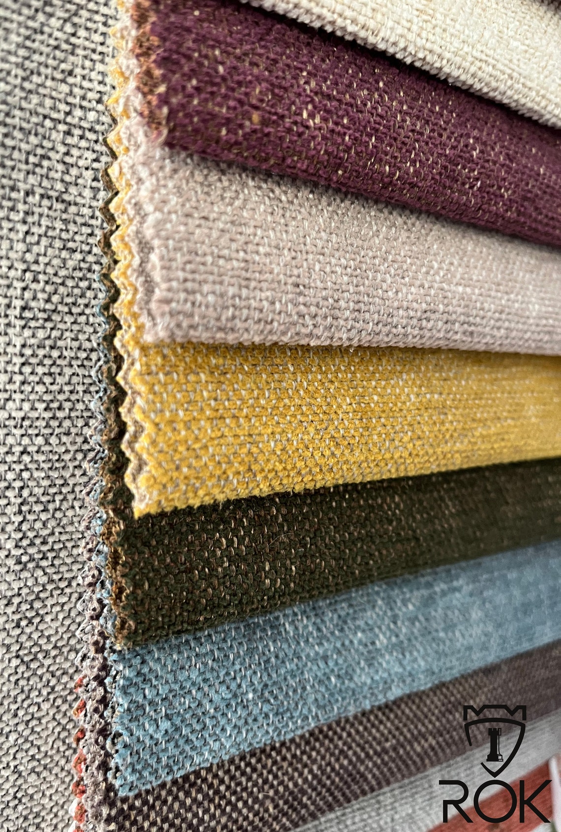 Solid Chenille Upholstery Fabric by Yardfurniture Fabric - Etsy