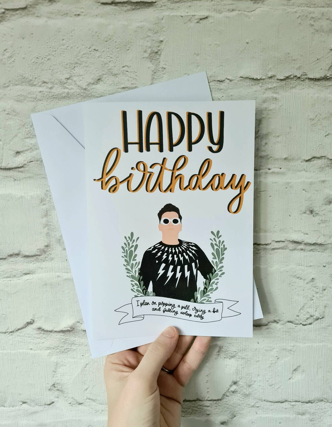 Schitt's Creek David Rose Birthday Card - Etsy UK
