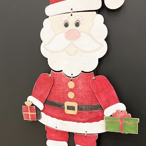 Build Your Own Santa Claus Laser Cut Digital File | Cute Santa Claus ...
