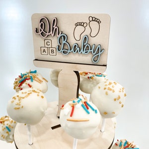 Interchangeable Cake Pop Tiered Tray Stand Laser Cut Digital File ...