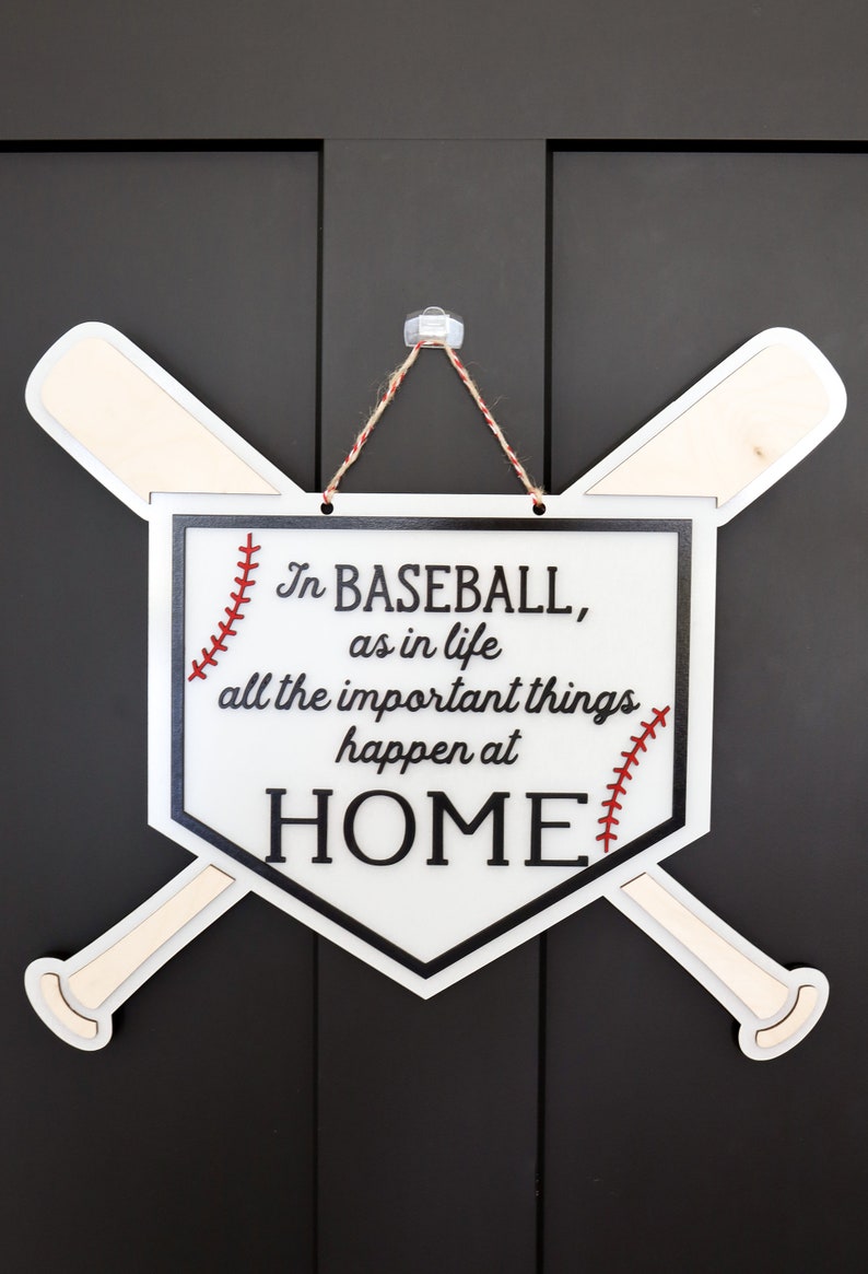 Laser Cut Digital File Cute Baseball Sign Baseball Quote - Etsy