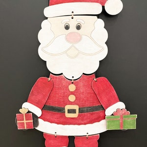 Build Your Own Santa Claus Laser Cut Digital File | Cute Santa Claus ...