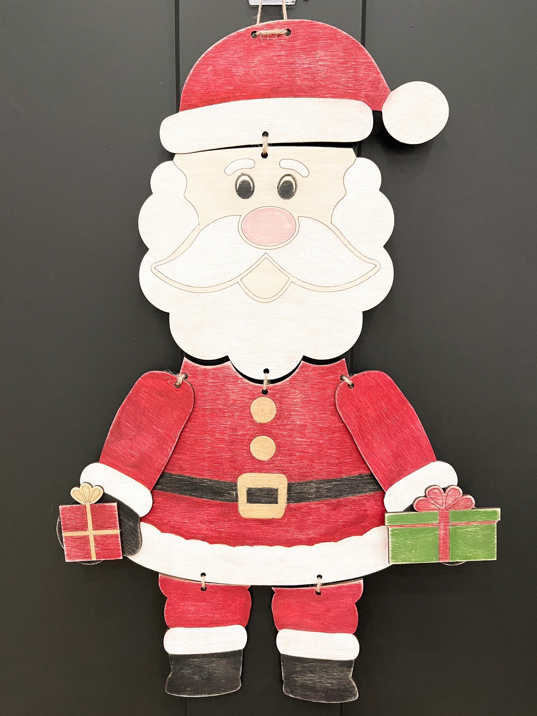 Build Your Own Santa Claus Laser Cut Digital File | Cute Santa Claus ...