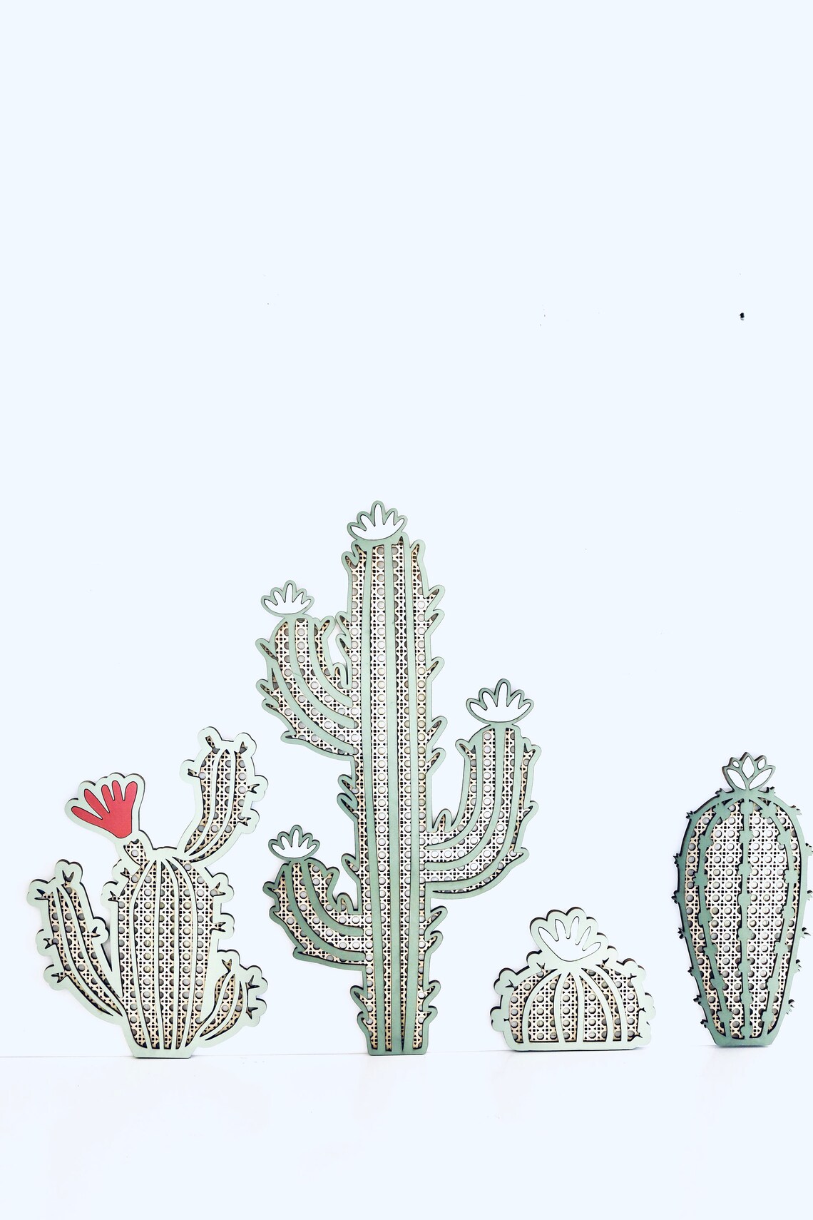 Laser Cut File Cactus Cut File Rattan Cactus Cactus SVG | Etsy