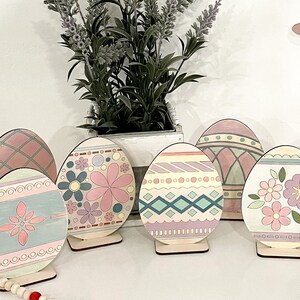 Dye Your Own Easter Eggs Laser Cut Digital File | Pop Out Color Your ...