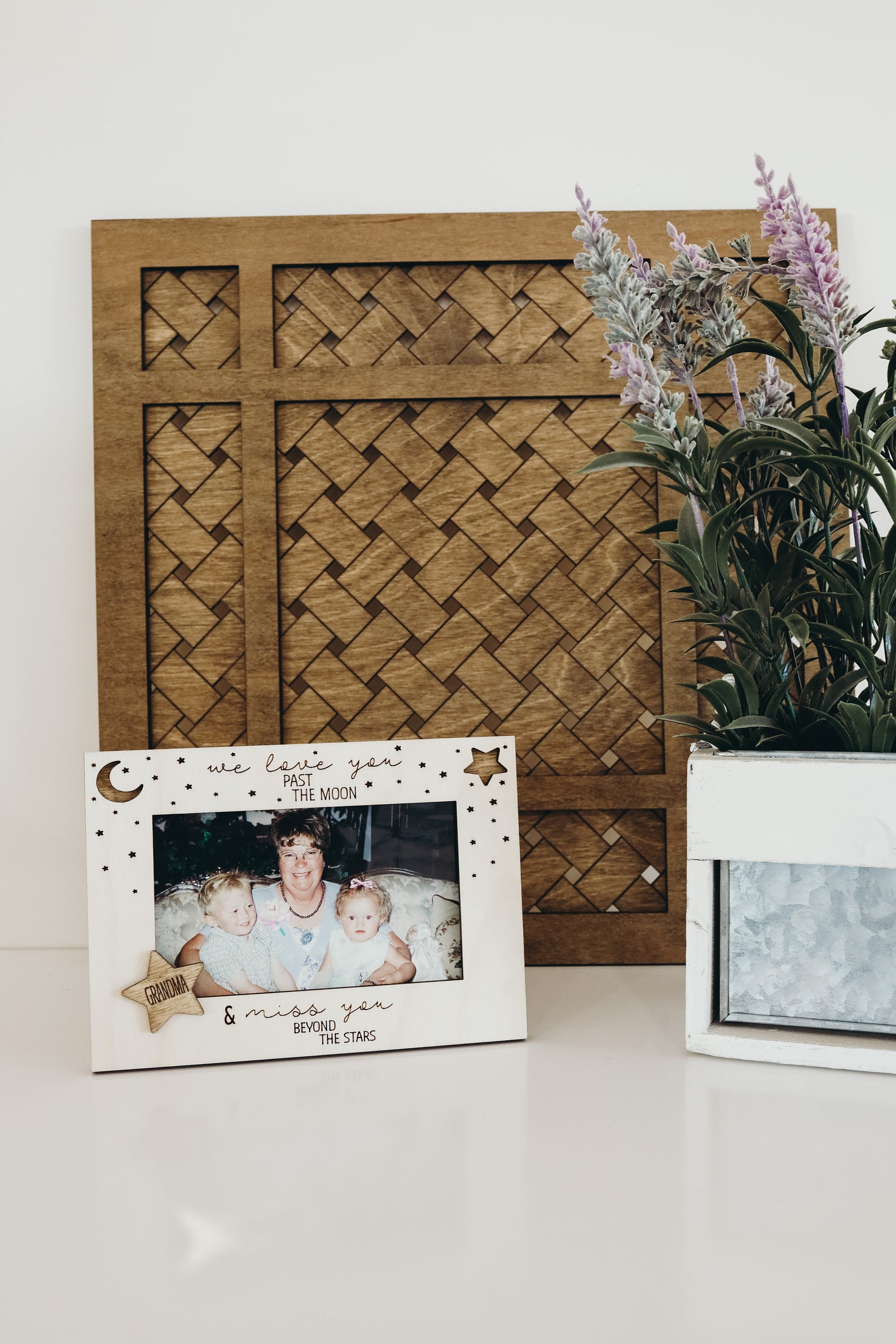 Memorial Photo Frame Laser Cut File | Grief Gift (digital Download) - Etsy