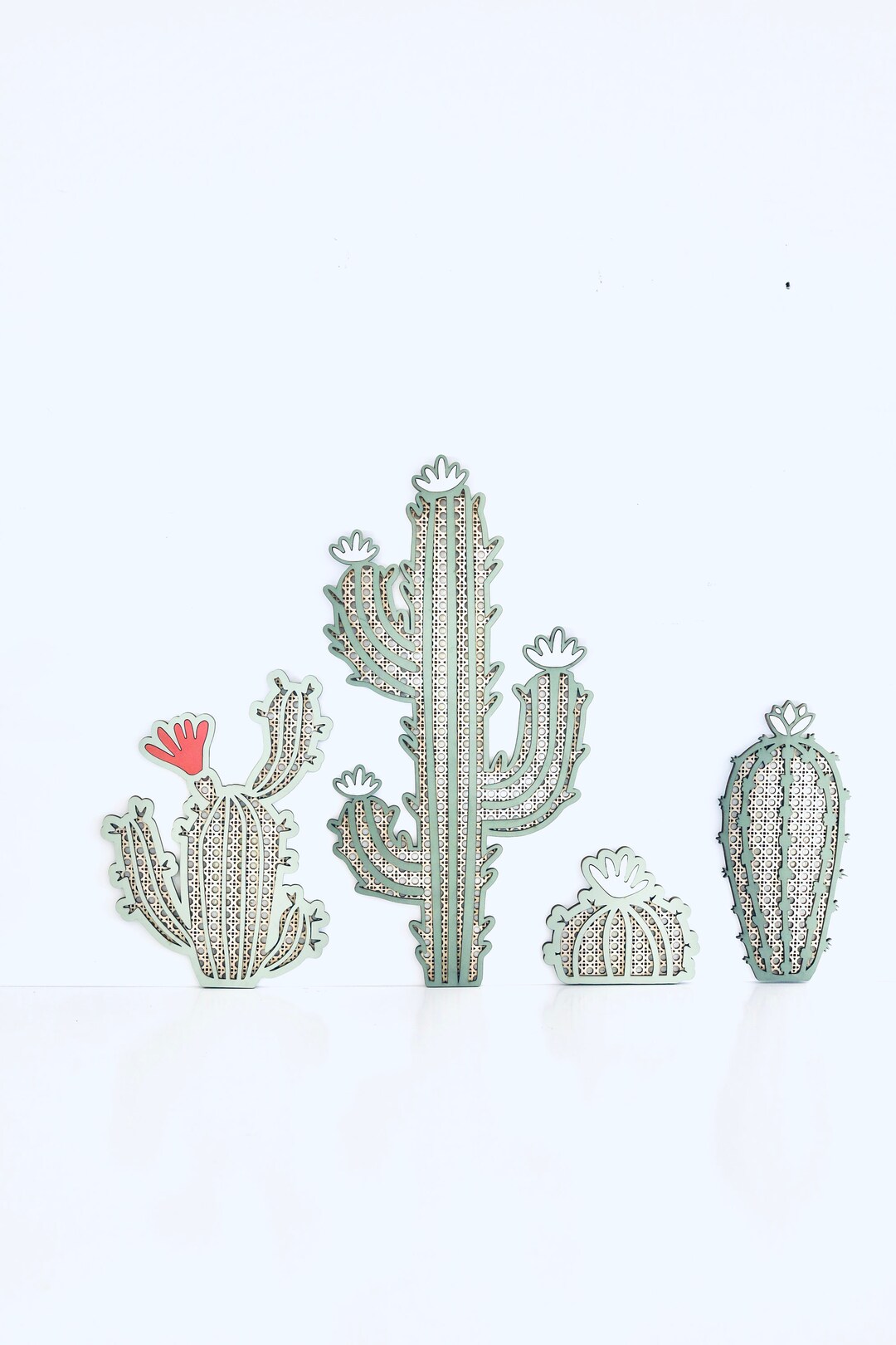 Laser Cut File | Cactus Cut File | Rattan Cactus | Cactus SVG | Cactus ...
