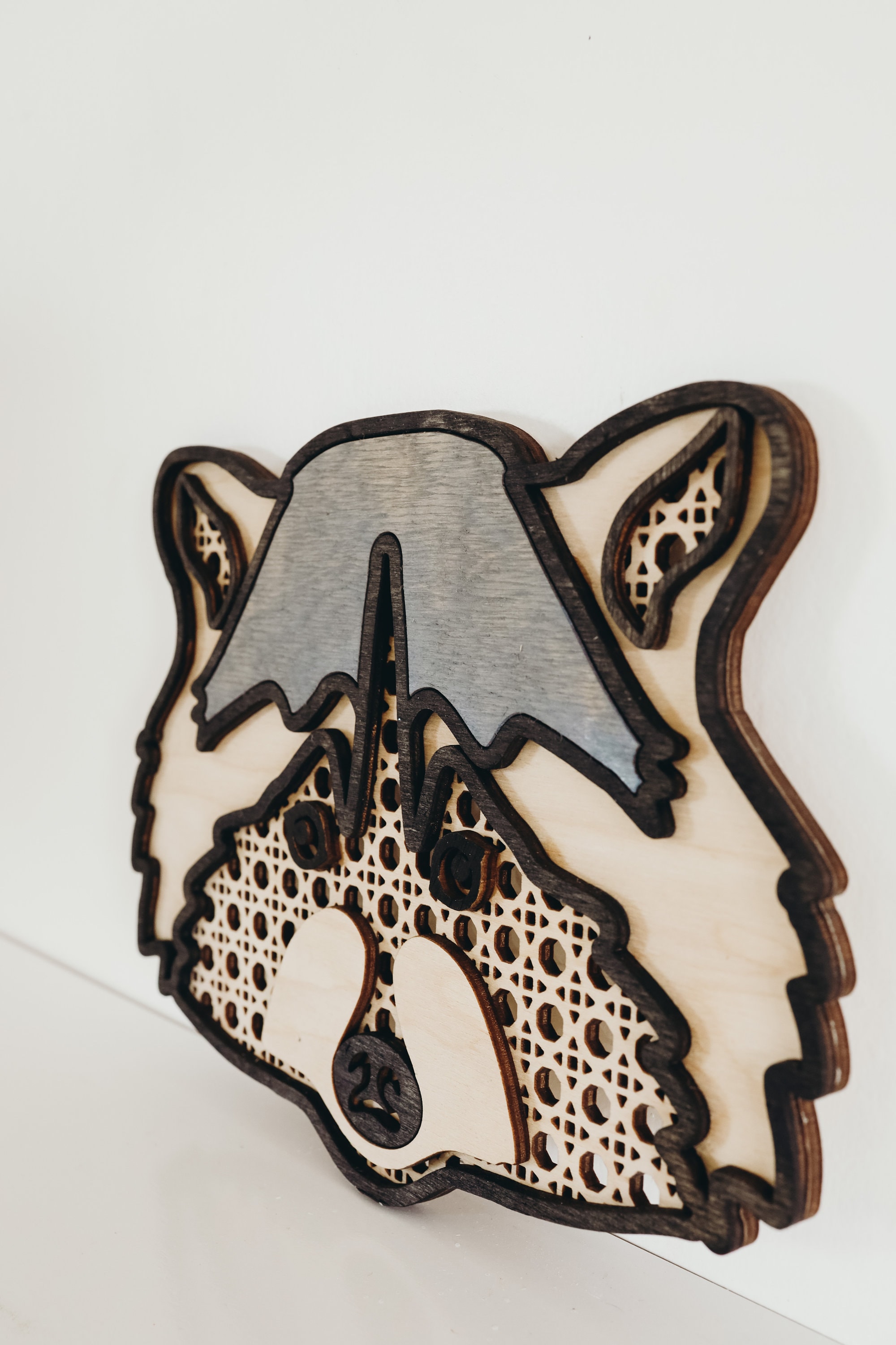 Laser Cut File Raccoon Cut File Rattan Raccoon Raccoon - Etsy Australia