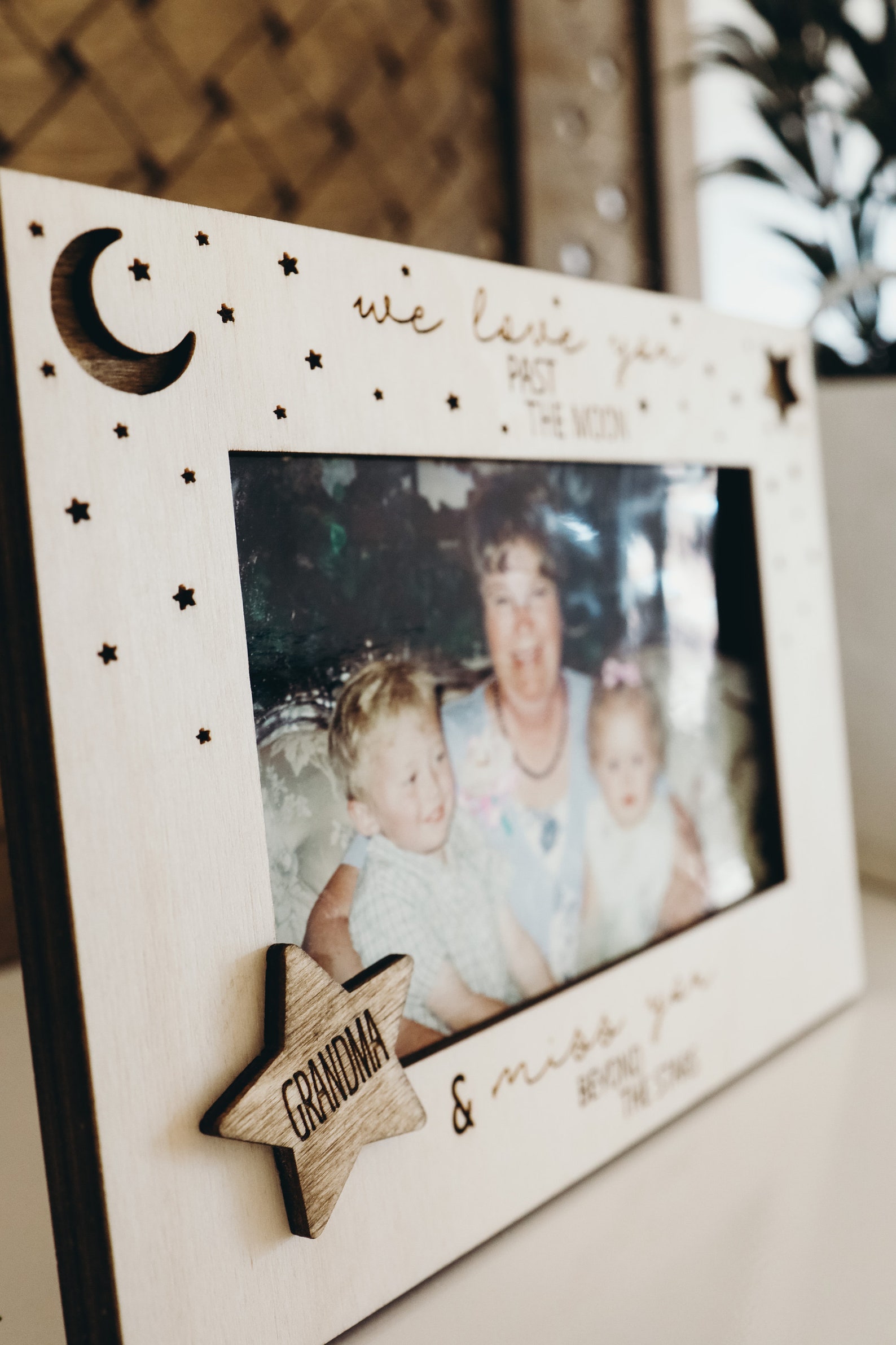 Memorial Photo Frame Laser Cut File | Grief Gift (digital Download ...