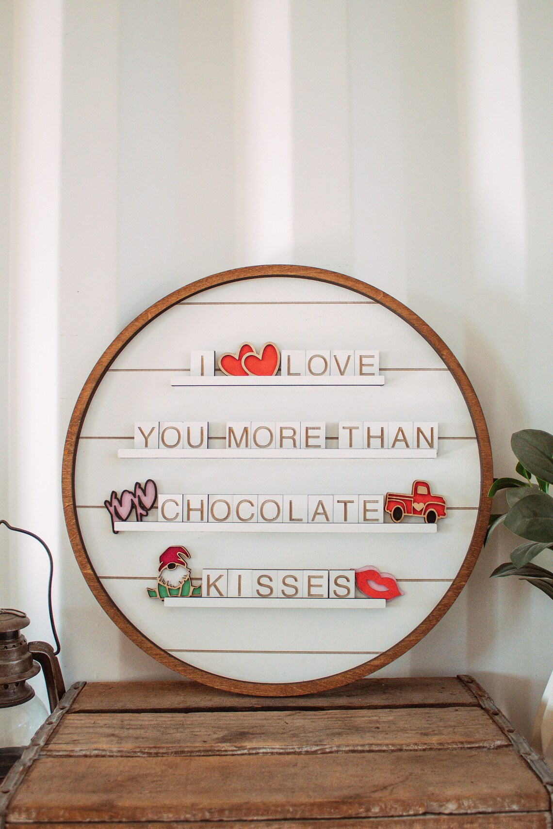 Custom Letter Board Laser Cut File | SVG With Embellishments (digital ...