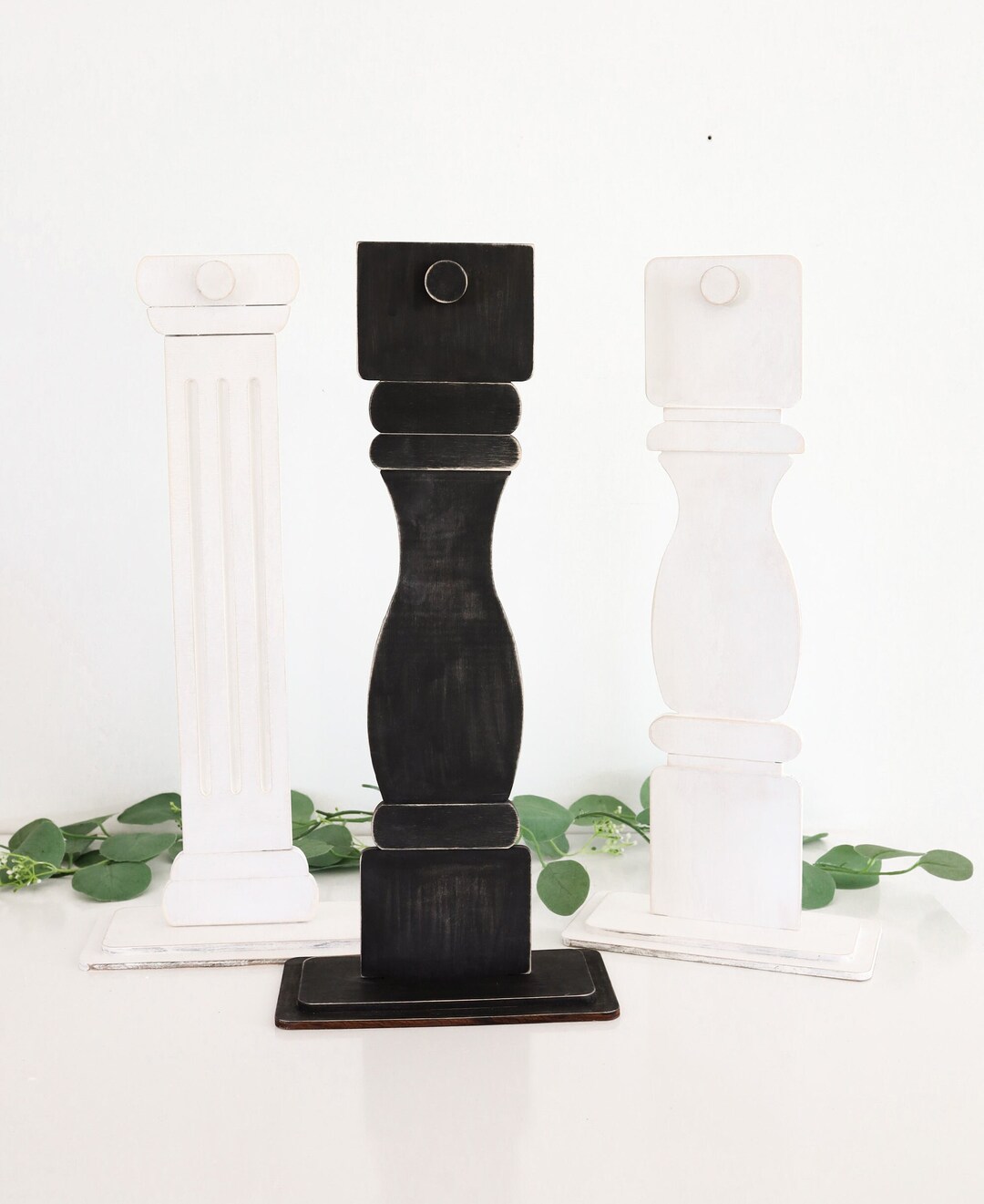 3 Vintage Style Freestanding Post Sign Hangers Laser Cut File | 3D ...