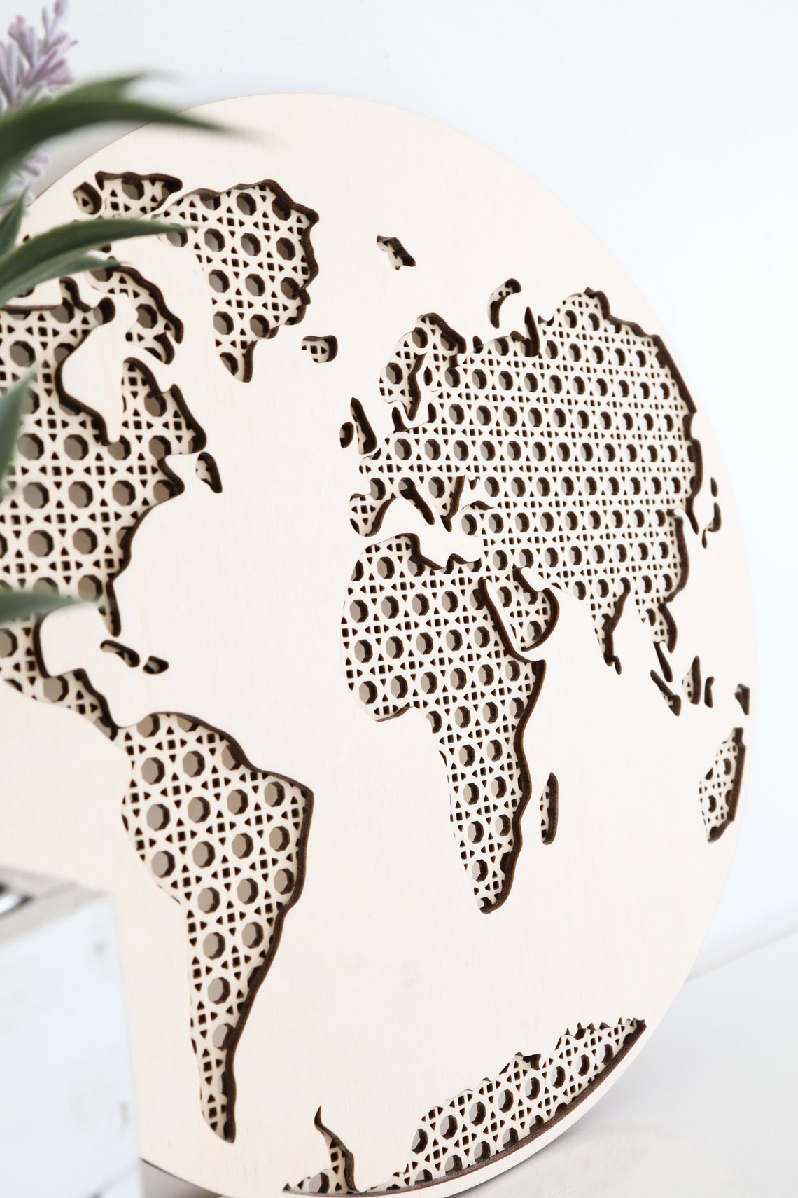 Laser Cut File Rattan Map Rattan World Map Adventure Map - Etsy