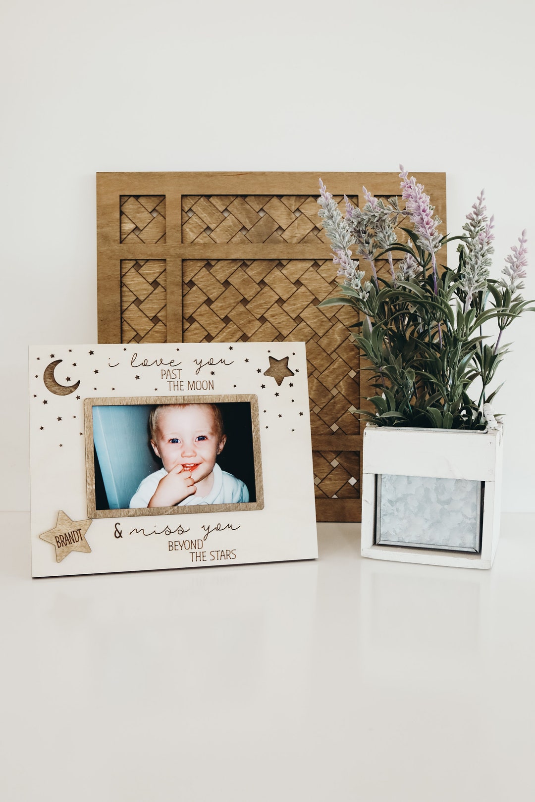 Memorial Photo Frame Laser Cut File | Grief Gift (digital Download) - Etsy