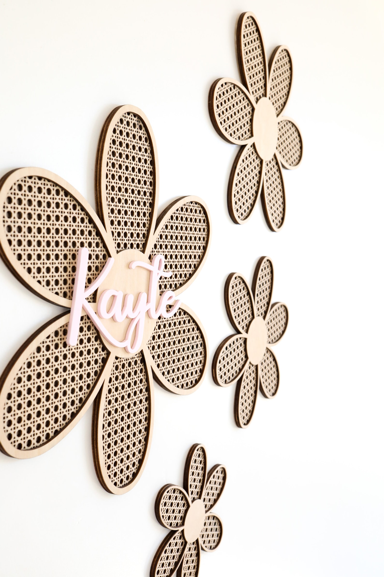 Laser Cut File Rattan Daisy Boho Daisys Rattan Flower - Etsy