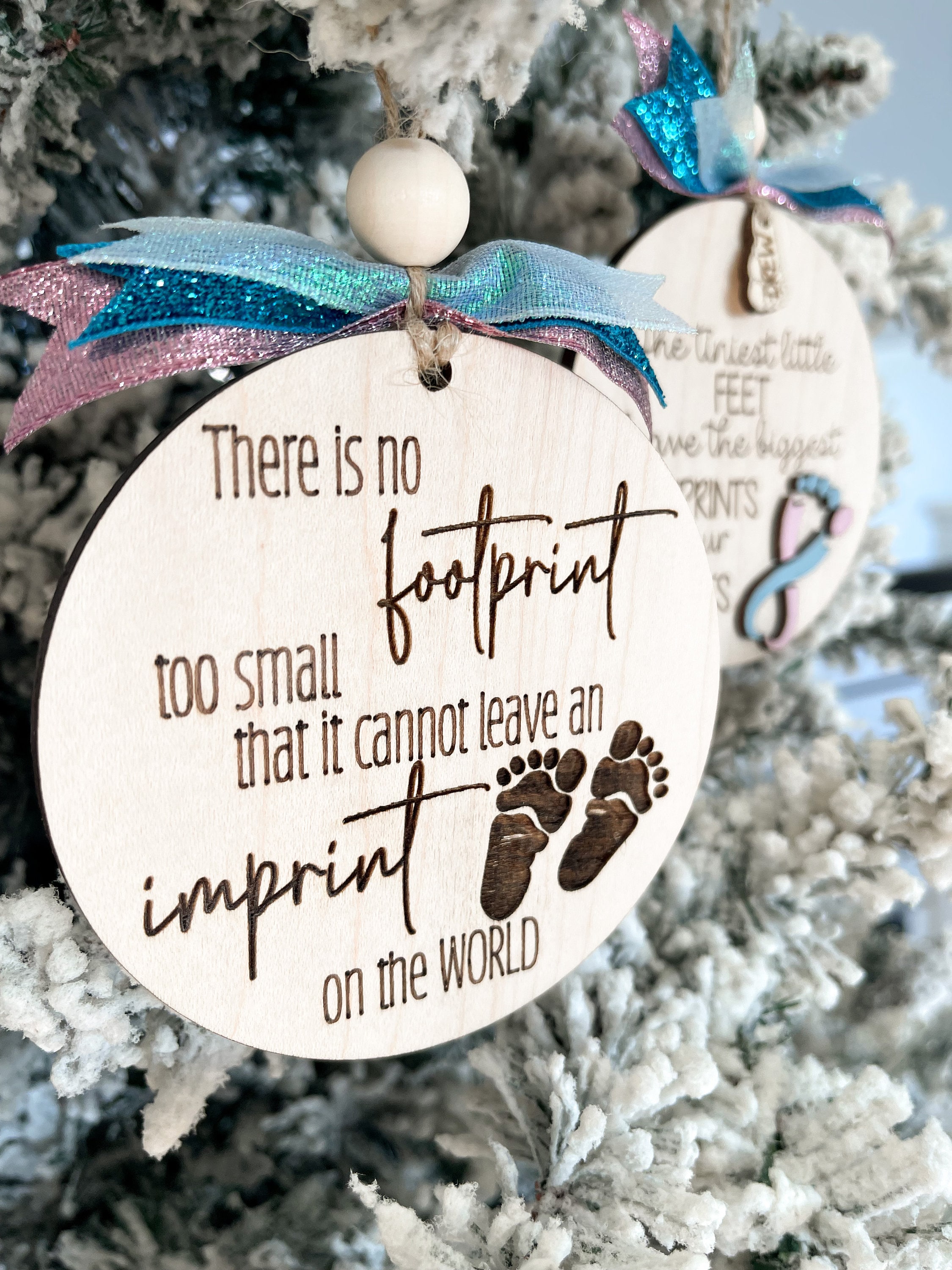 Customizable Memorial Infant Baby Child Loss Ornament Keepsake - Etsy