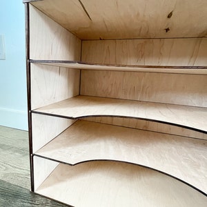 Organizational Storage Shelf Laser Cut Digital File | Shop Organization ...