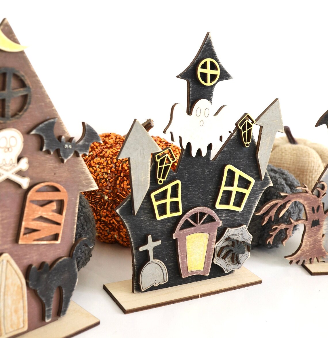Spook Your Own Haunted House Laser Cut File Interchangeable - Etsy