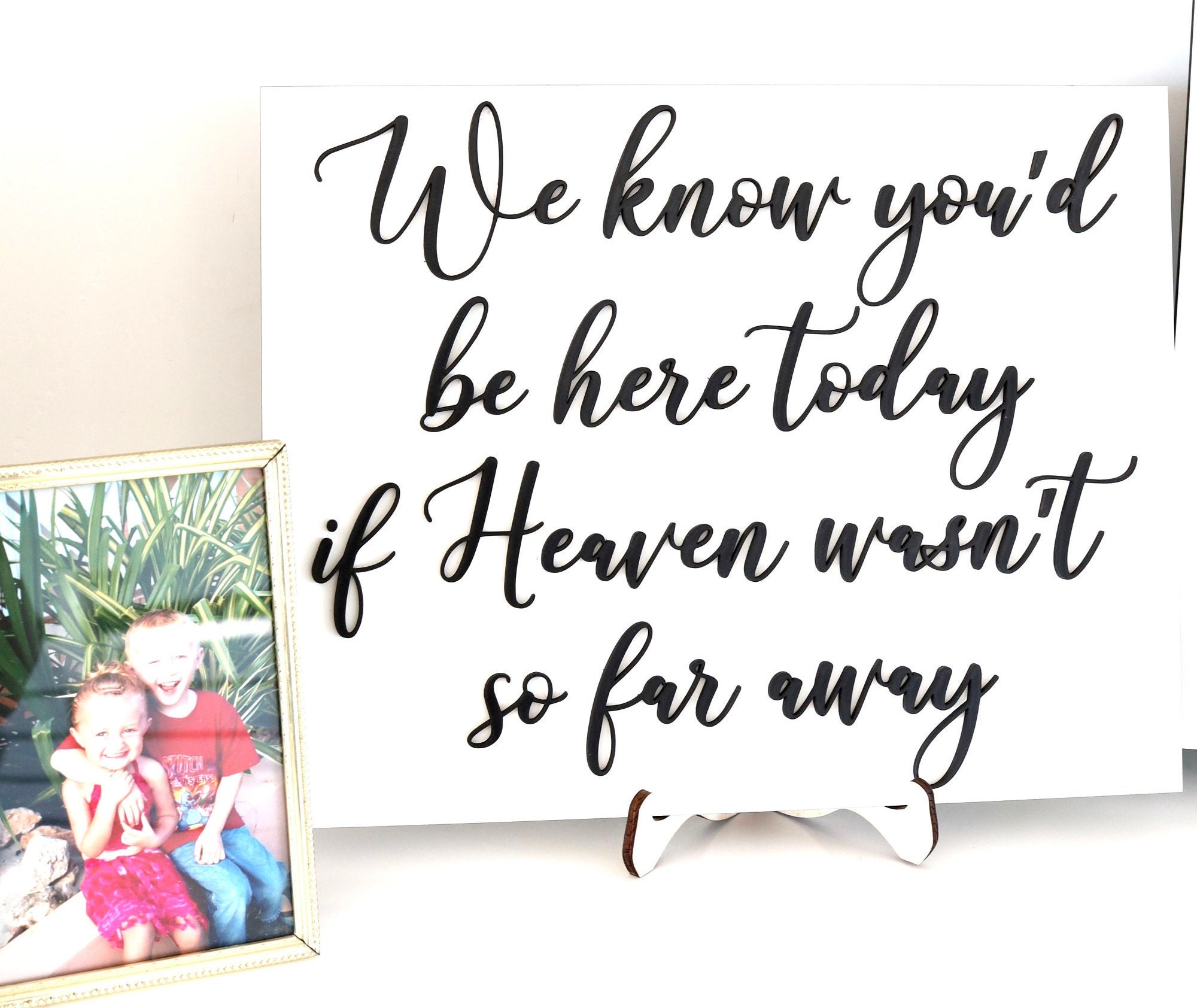 Customizable Memorial Plaque Laser Cut File Wedding Sign - Etsy