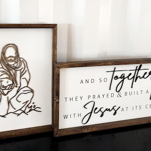 Beautiful "together They Prayed & Built a Life With Jesus, God, Christ ...