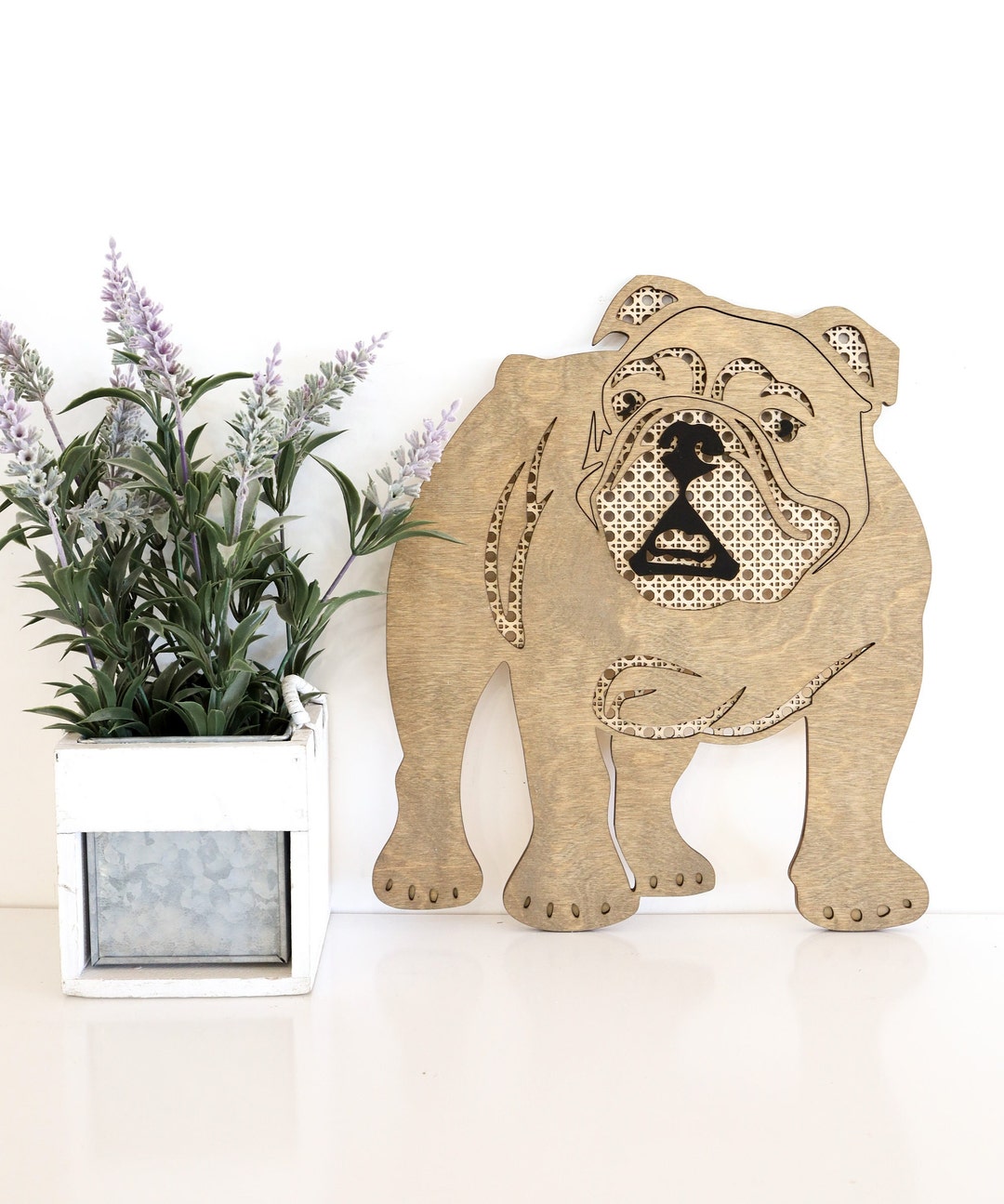 Laser Cut File | English Bulldog | British Bulldog | Dog Lover | Dog ...