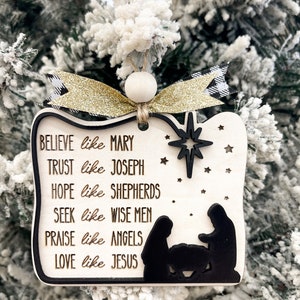 Believe Like Mary, Trust Like Joseph, Hope Like Shepherds, Seek Like ...