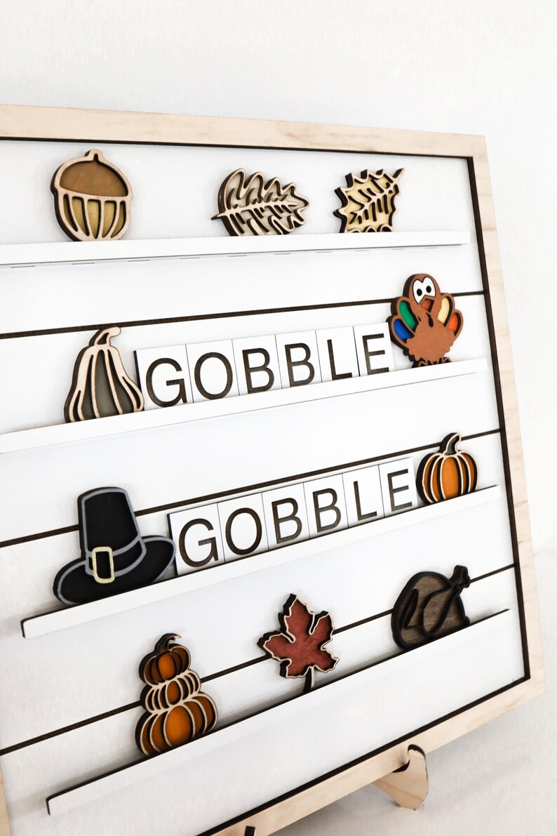 Laser Cut File Customizable Letter Board Square Letter - Etsy