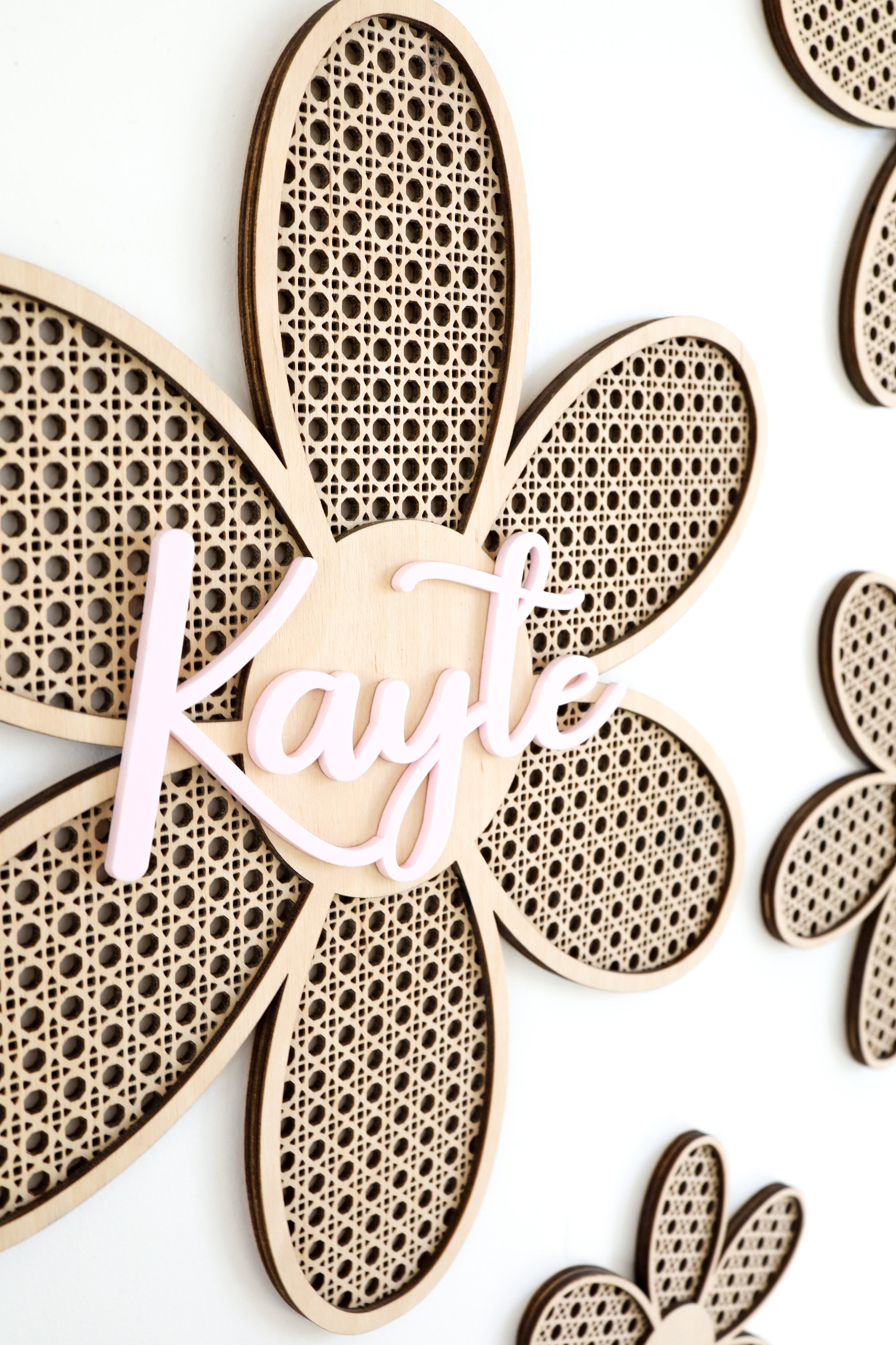 Laser Cut File Rattan Daisy Boho Daisys Rattan Flower - Etsy