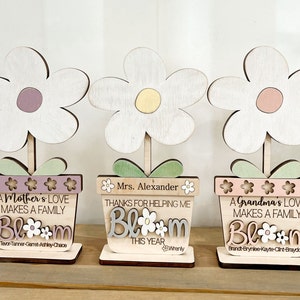 A Mother's / Grandma's Love Makes a Family Bloom & Thanks for Helping ...