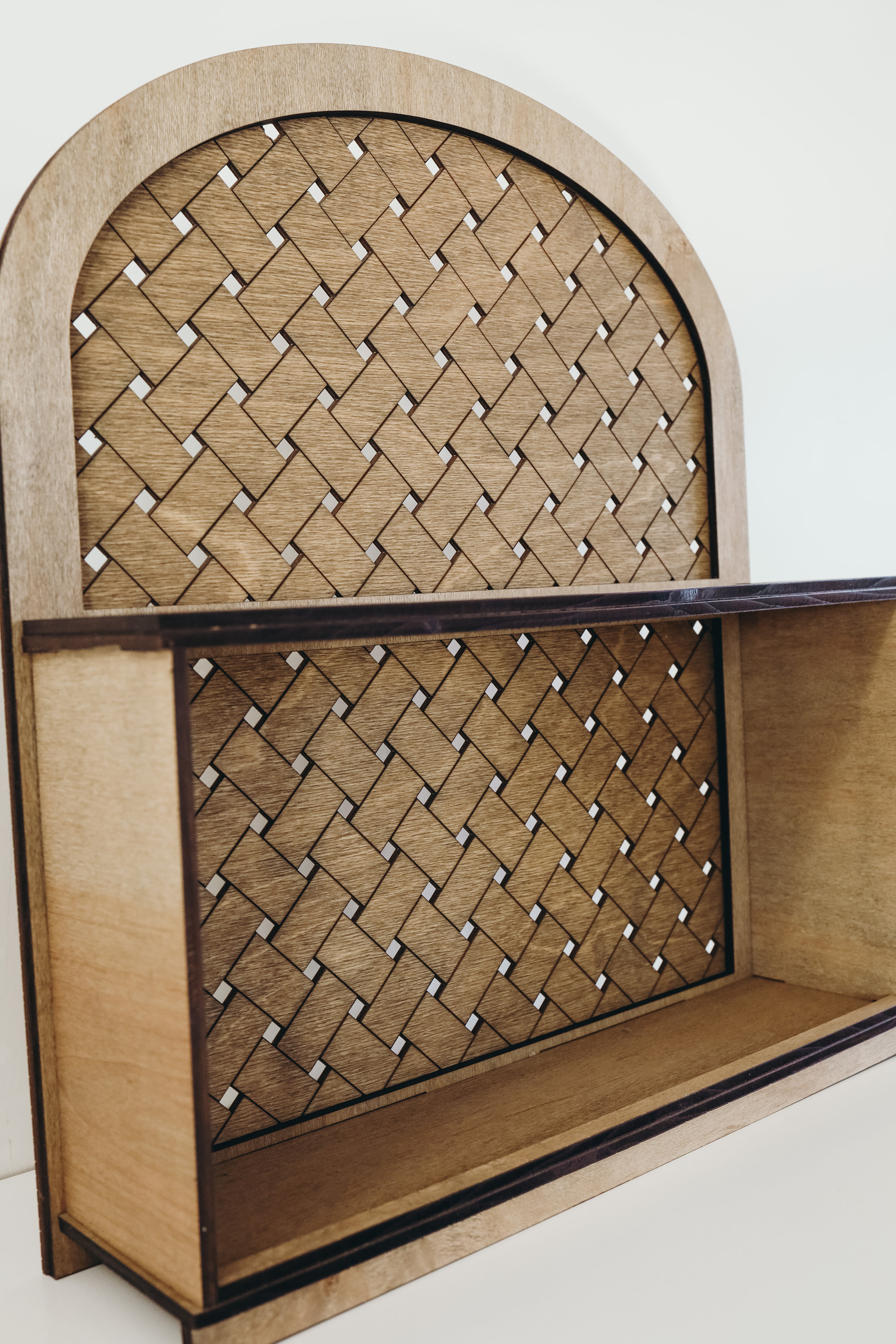 Laser Cut File Wicker Shelf SVG Rattan SVG Basket Weave - Etsy