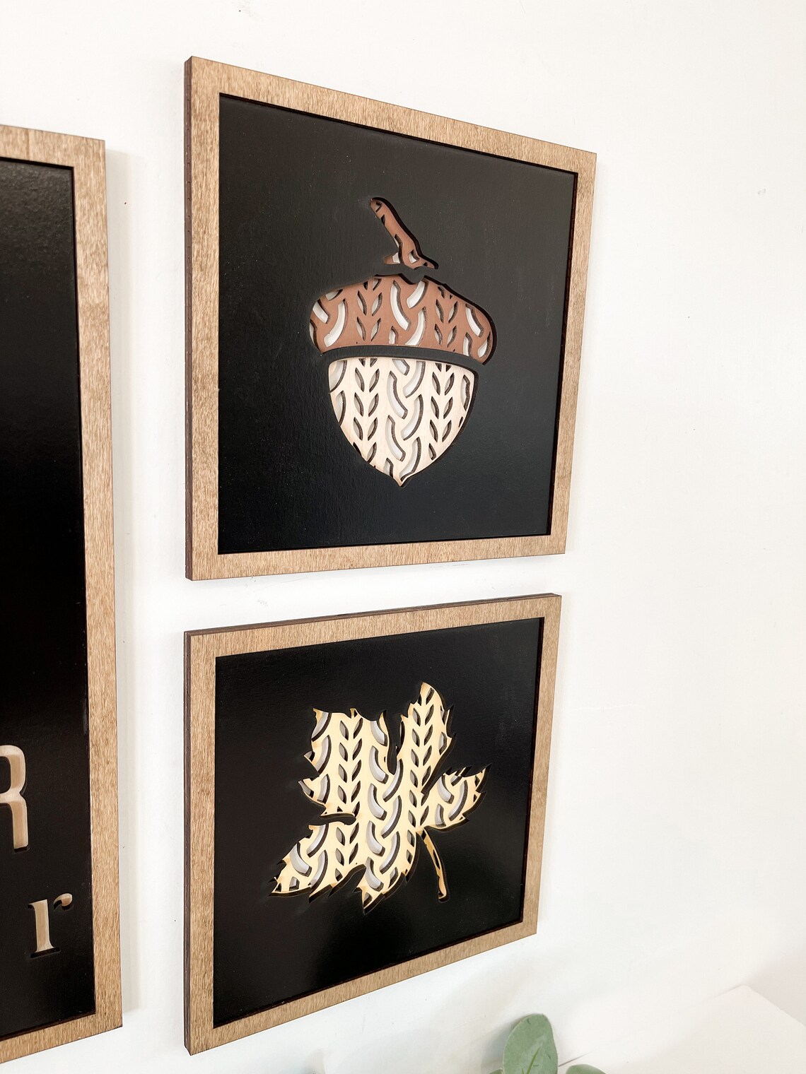 Gather Together Fall Sweater Pattern Pumpkin Acorn Leaf - Etsy