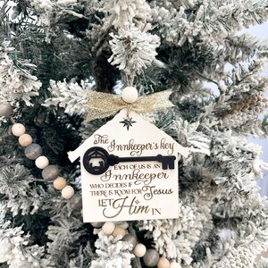 The Innkeeper's Key Christmas Ornament Laser Cut Digital File | True ...