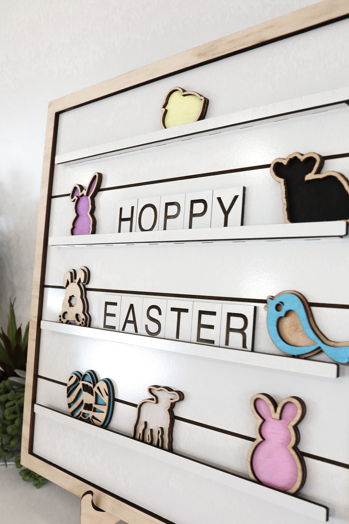 Laser Cut File Customizable Letter Board Square Letter - Etsy