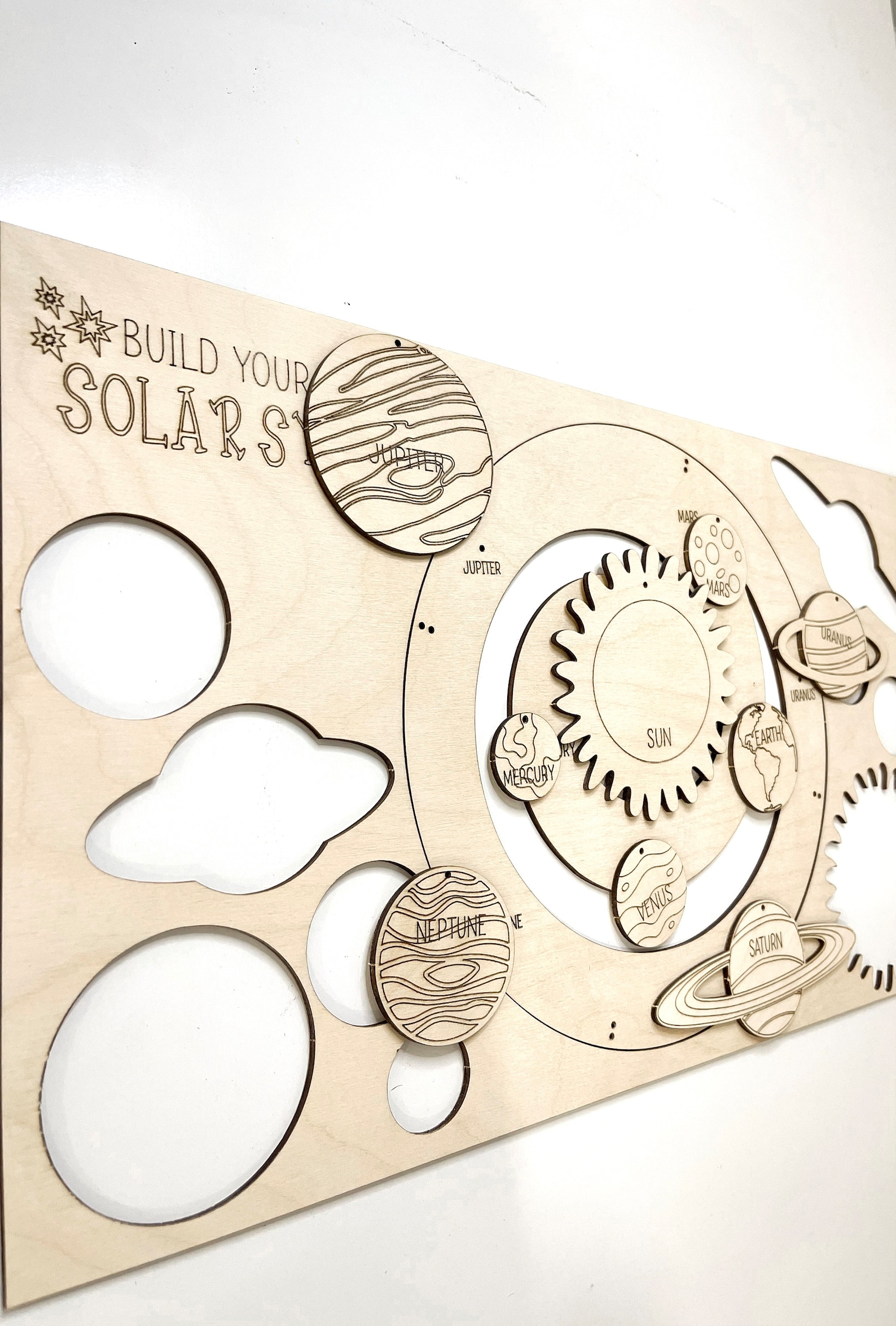 Build Your Own Solar System Learning Mobile And/or Wall - Etsy