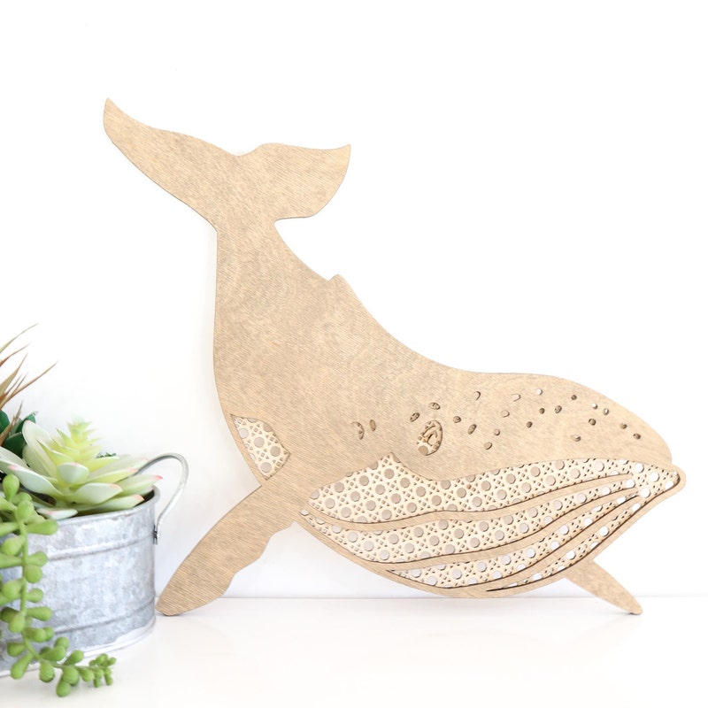 Whale Cut Out - Etsy
