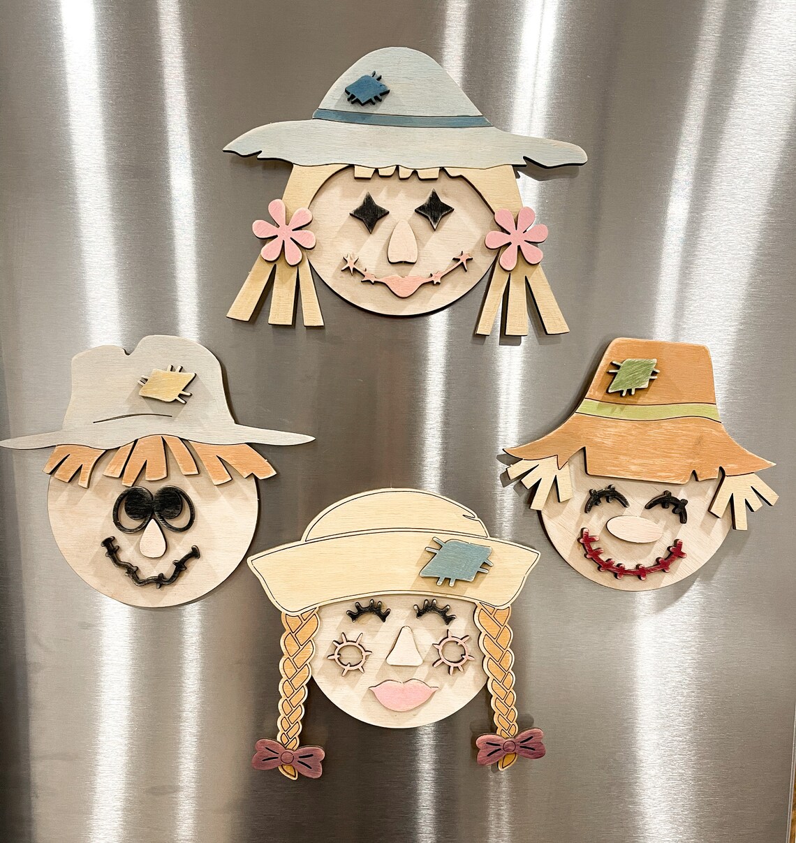 Interchangeable Build Your Own Scarecrow Laser Cut Digital File | Paint ...