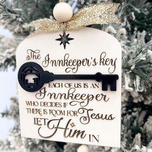 The Innkeeper's Key Christmas Ornament Laser Cut Digital File | True ...
