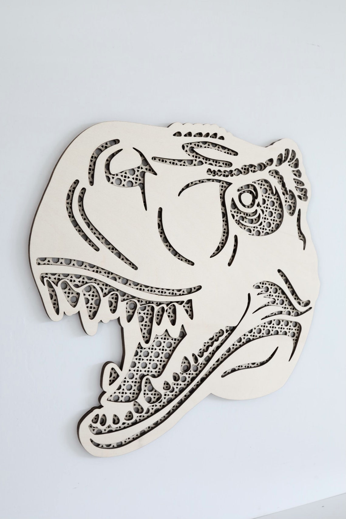 Laser Cut File Rattan Dinosaur Dinosaur SVG Dinosaur - Etsy