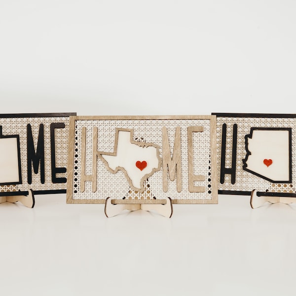 Home State Sign - Etsy