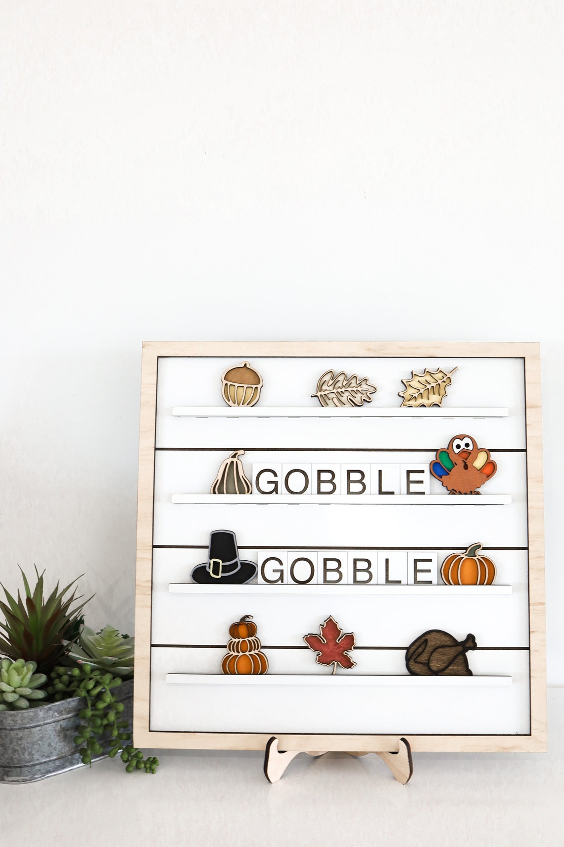 Laser Cut File Customizable Letter Board Square Letter - Etsy