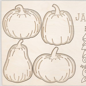 Build Your Own Jack-o-lantern Laser Cut Digital File | Cute Halloween ...