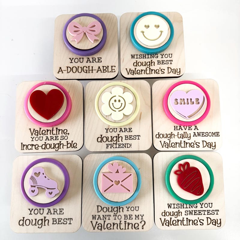 Play Doh Valentines - Etsy