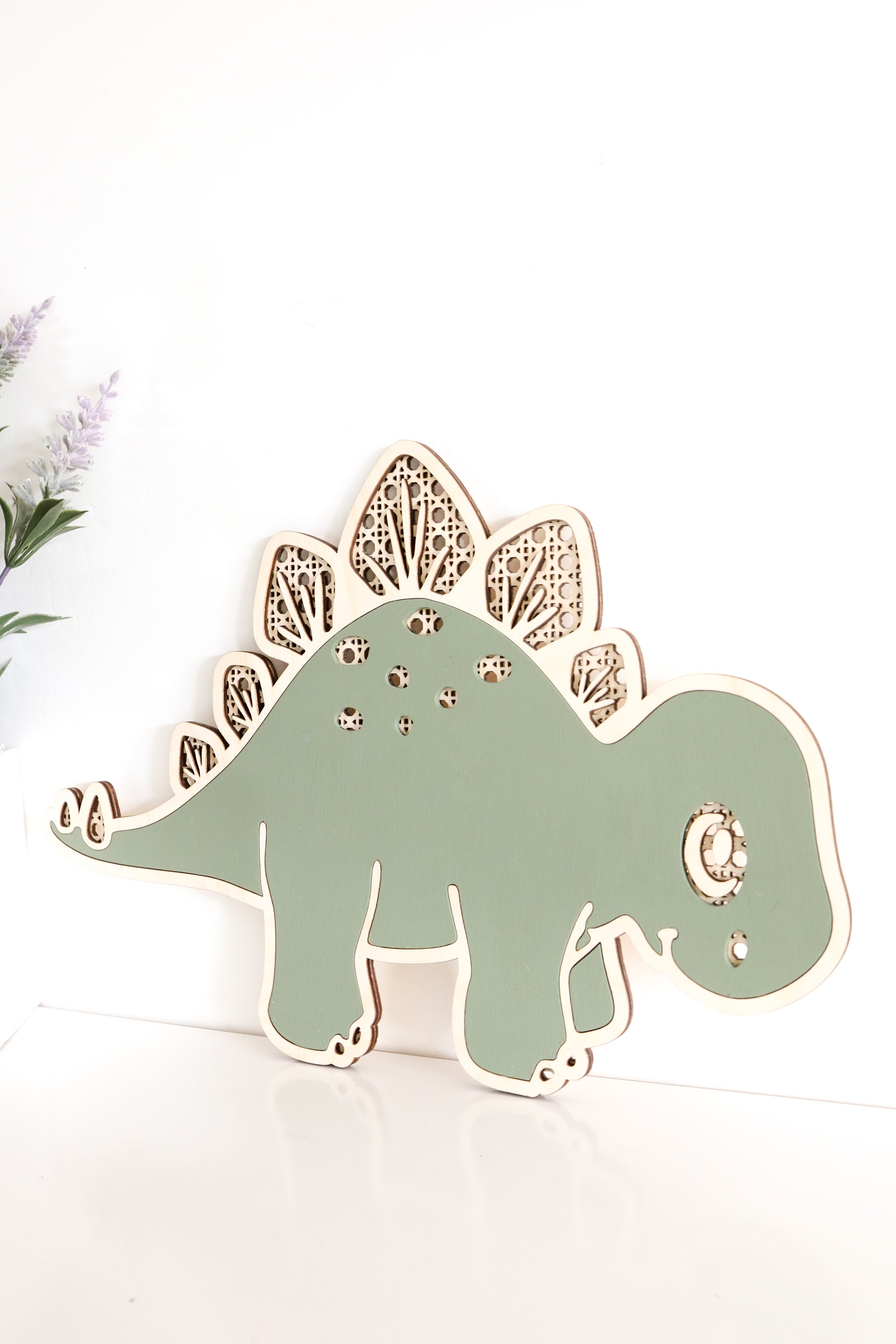 Laser Cut File Rattan Dinosaur Dinosaur SVG Dinosaur - Etsy