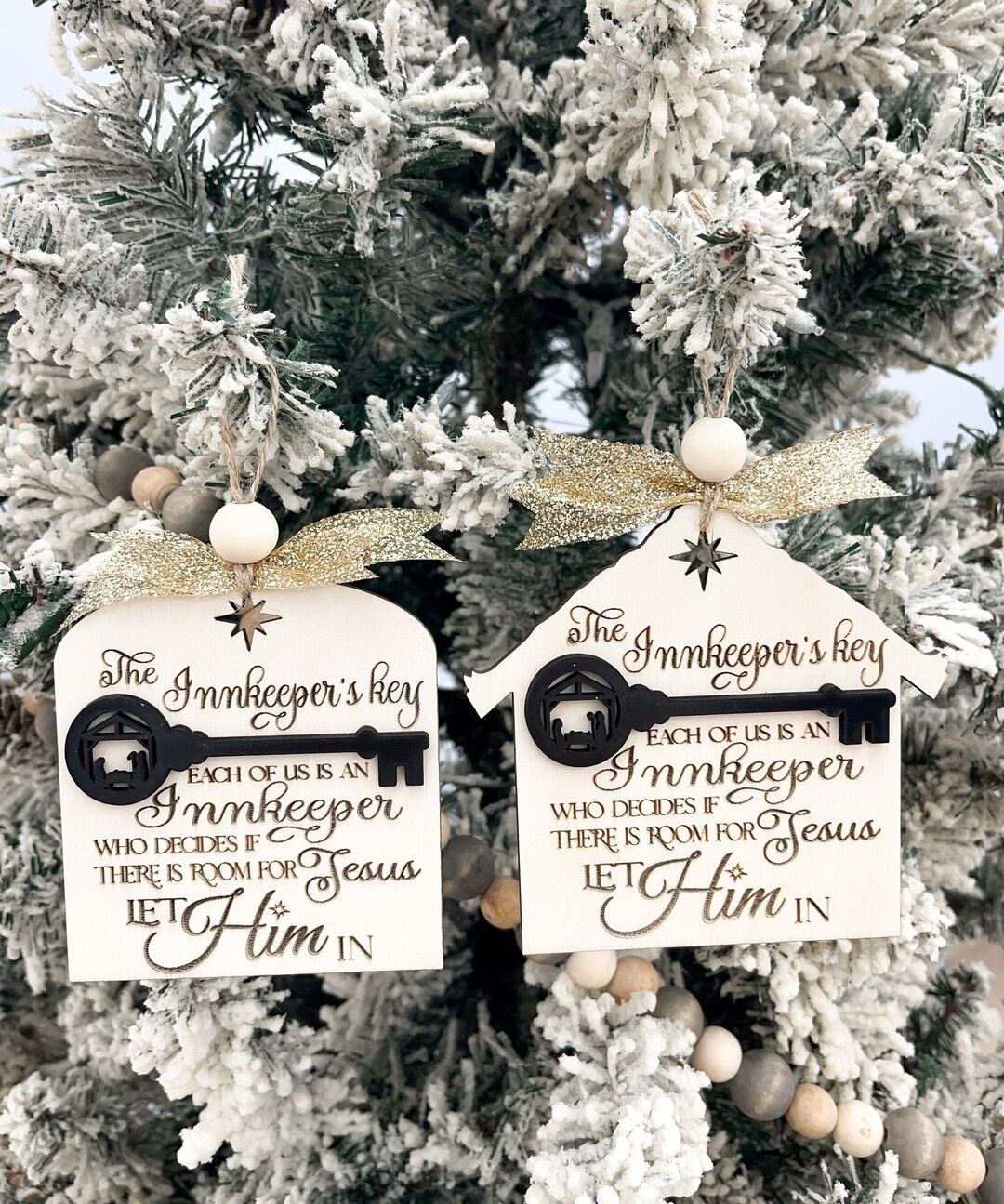 The Innkeeper's Key Christmas Ornament Laser Cut Digital File | True ...