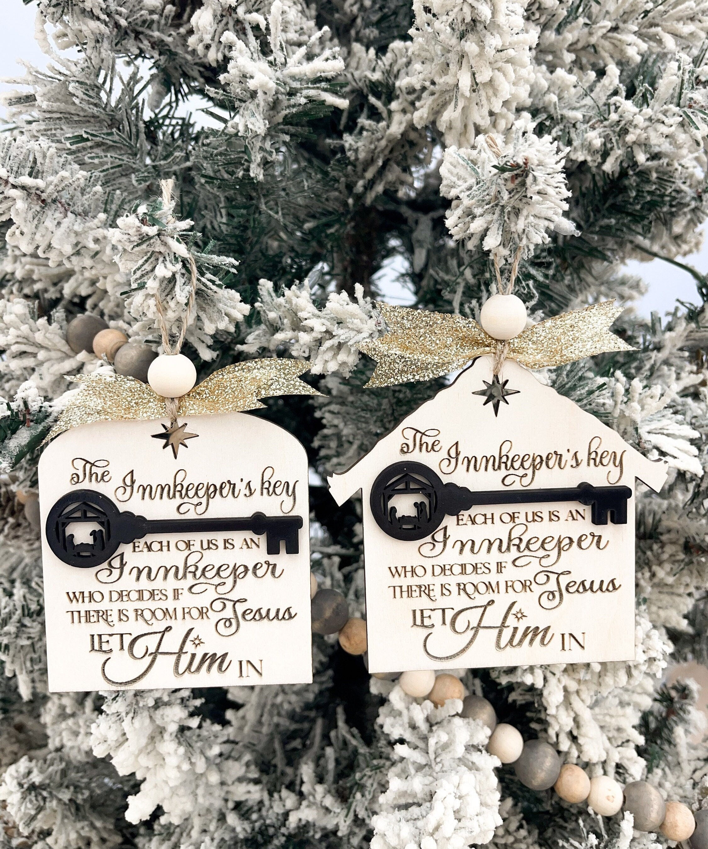 The Innkeeper's Key Christmas Ornament Laser Cut Digital File | True ...