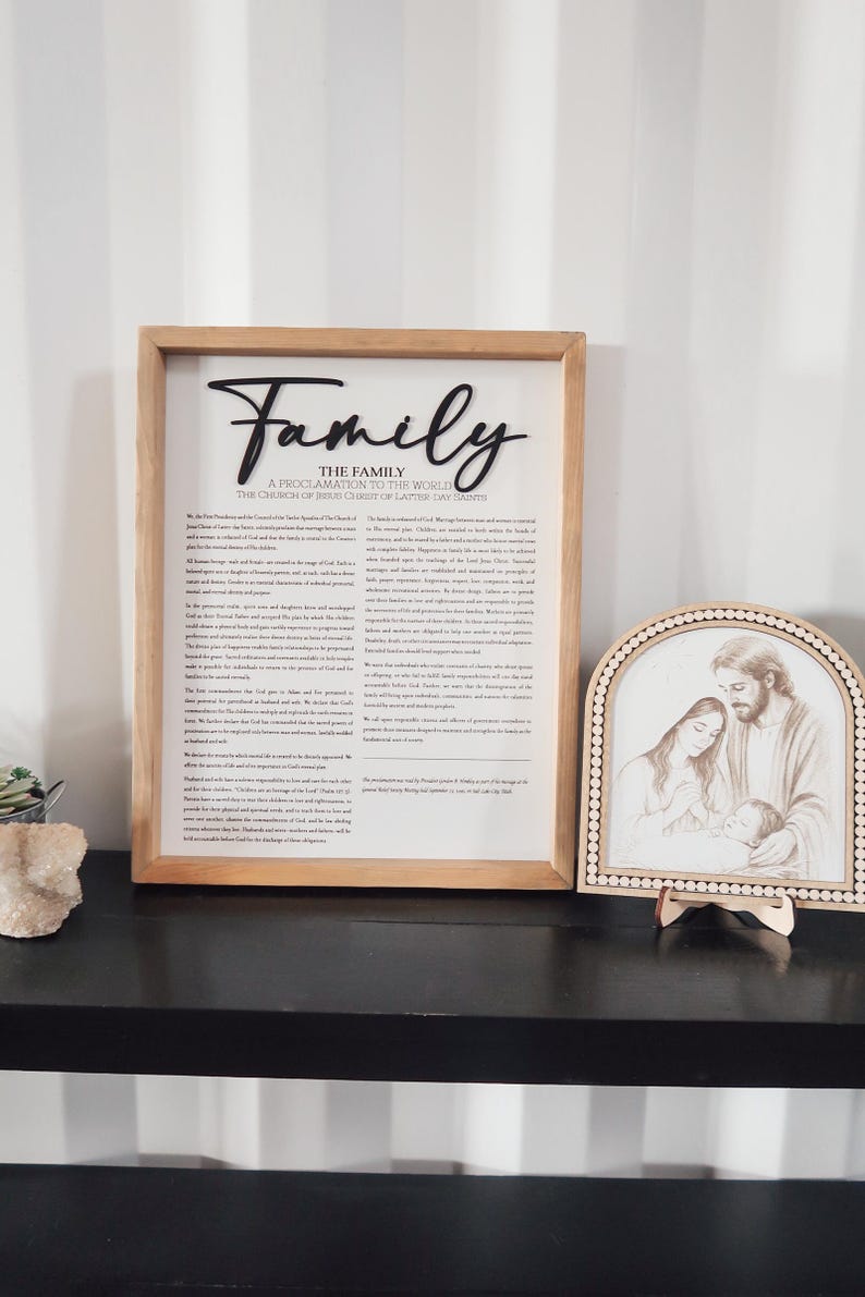 Proclamation to the Family, Restoration, and Living Christ Sign Set ...