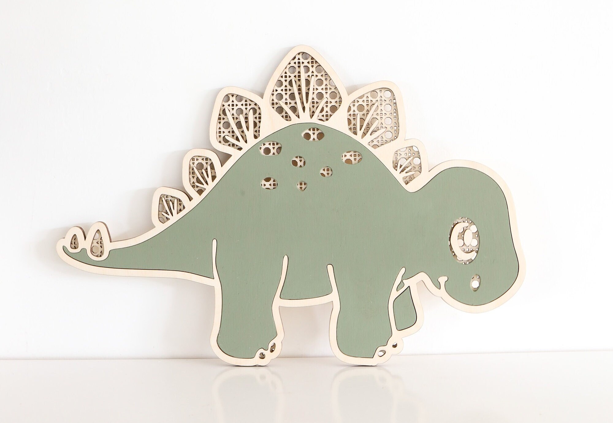 Laser Cut File Rattan Dinosaur Dinosaur SVG Dinosaur - Etsy