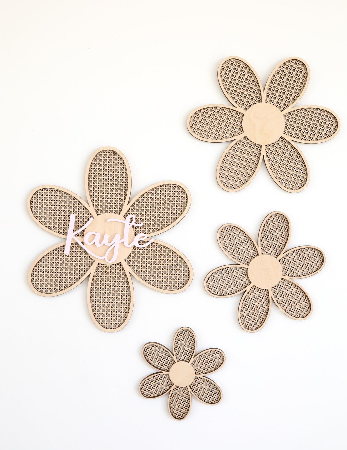 Laser Cut File Rattan Daisy Boho Daisys Rattan Flower - Etsy