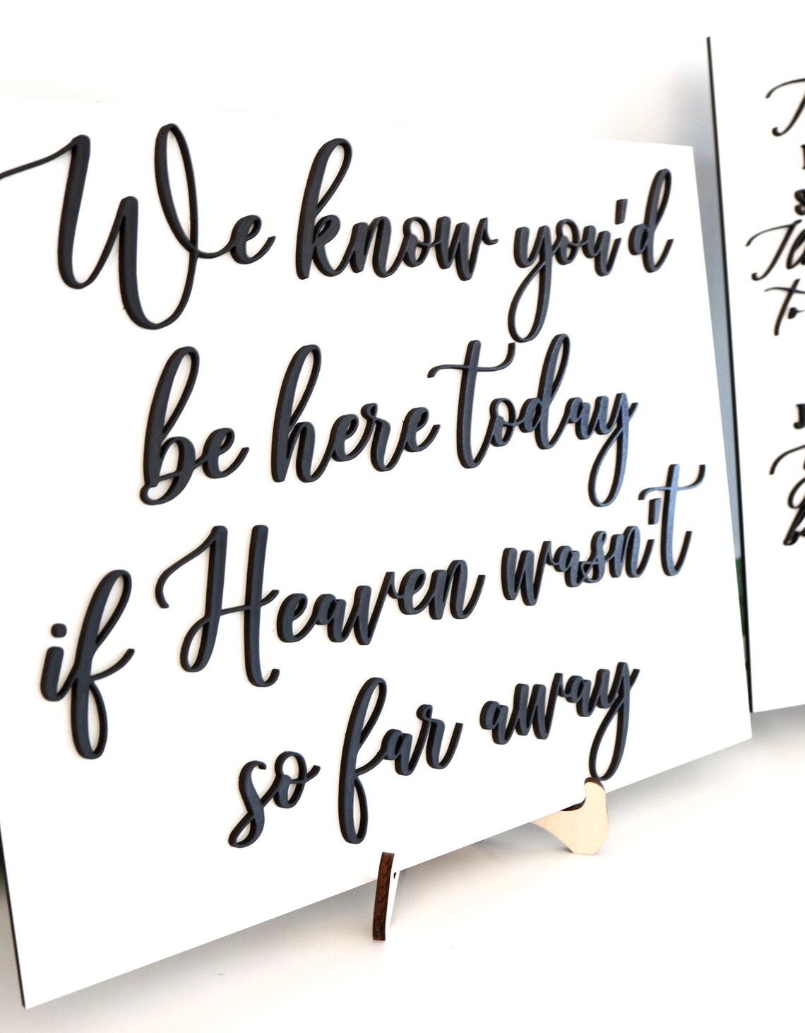 Customizable Memorial Plaque Laser Cut File Wedding Sign - Etsy