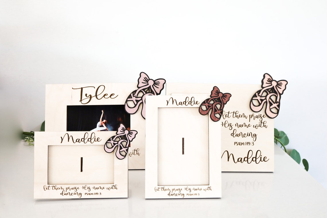 Customizable Dance Frame Laser Cut Digital File Dancing - Etsy
