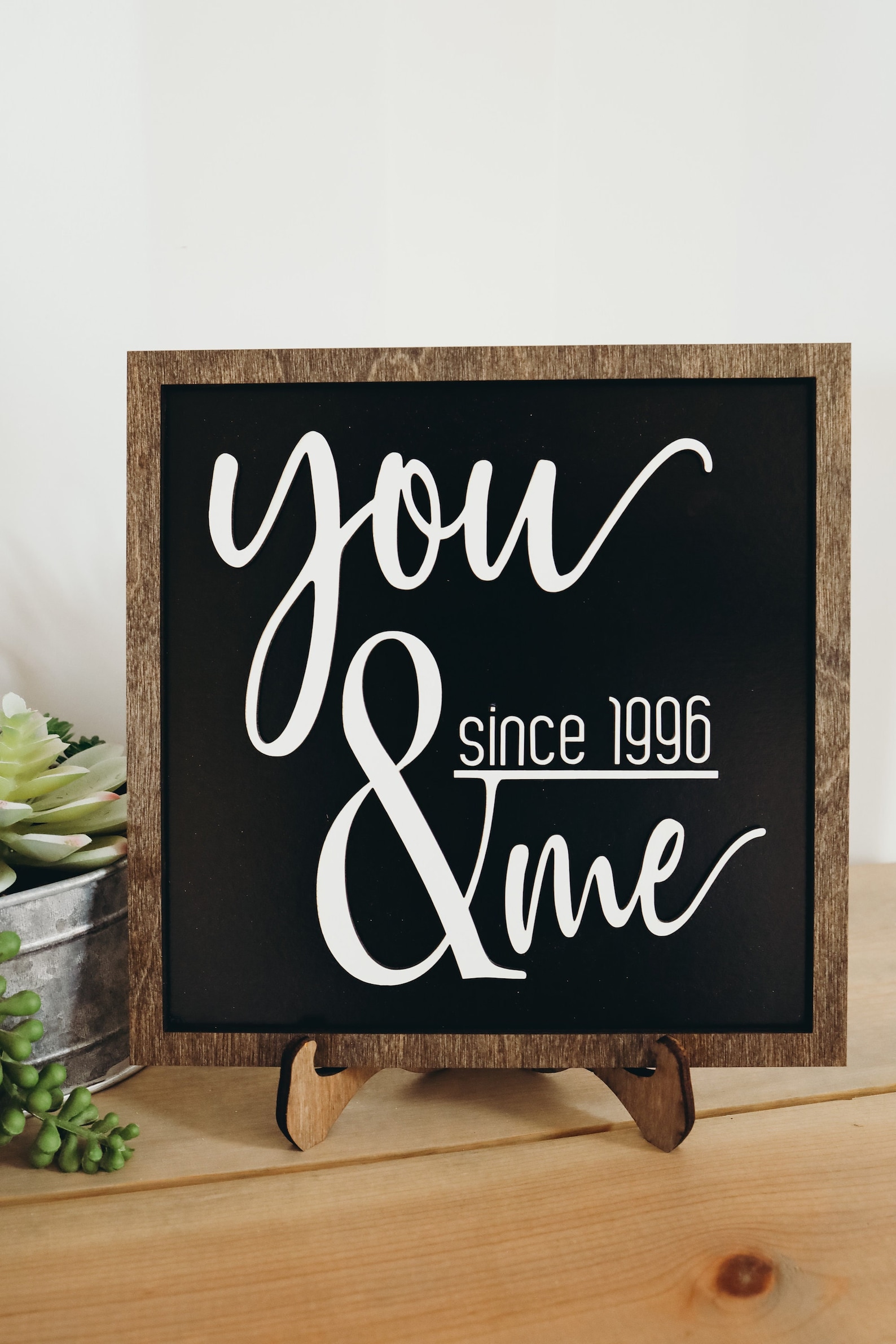 Laser Cut File | You and Me SVG | Customizable You and Me Sign ...